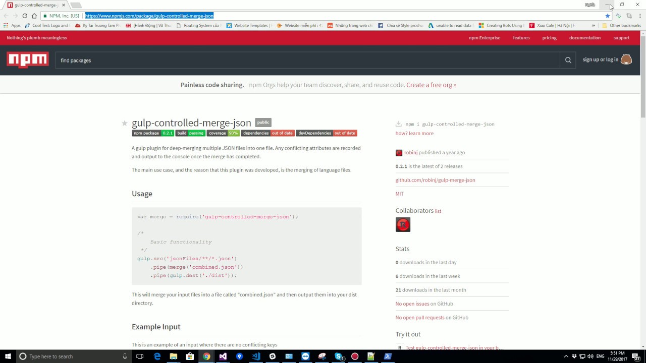 Merge Multiple JSON Files using GULP - Globals Network Merge Multiple JSON Files using GULP - Globals Network